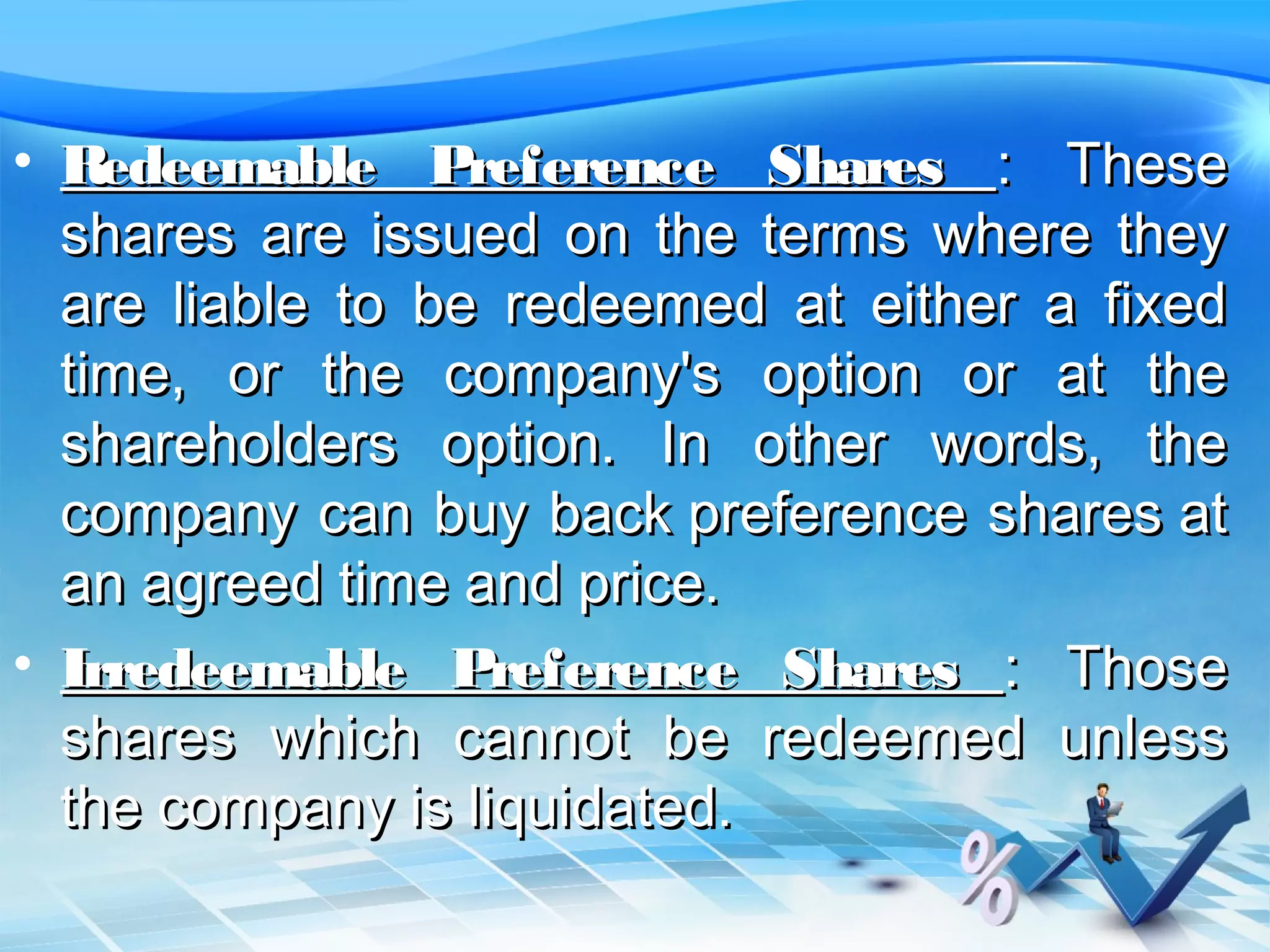 PREFERENCE SHARES | PPT