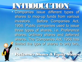 PREFERENCE SHARES | PPT