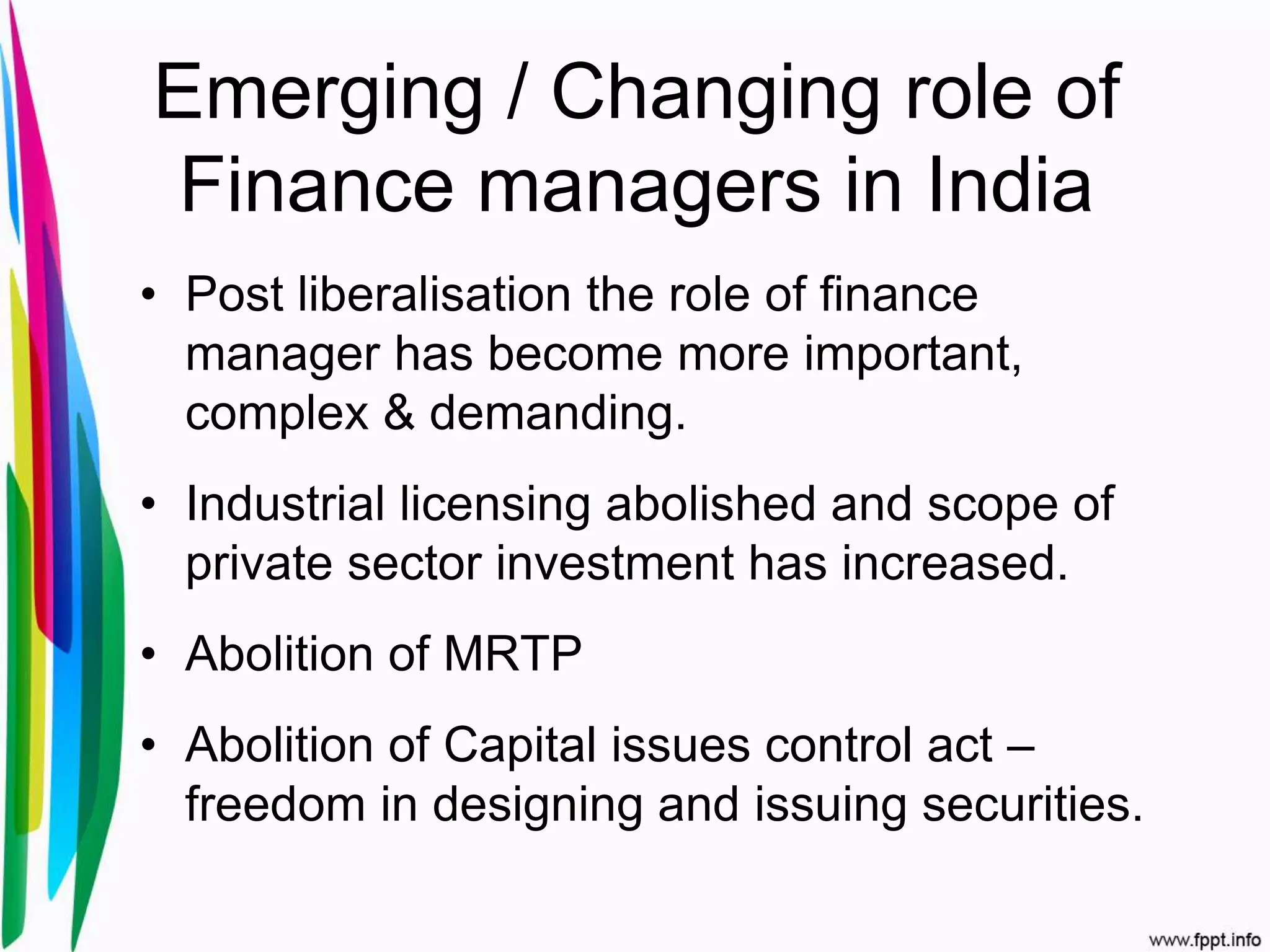 Introduction to financial management and financial markets | PPTX