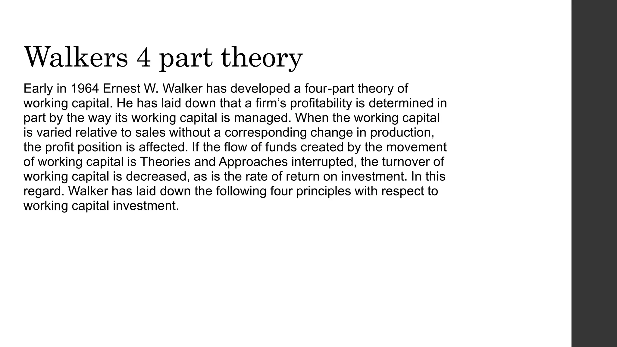 Walkers 4 part theory .pptx