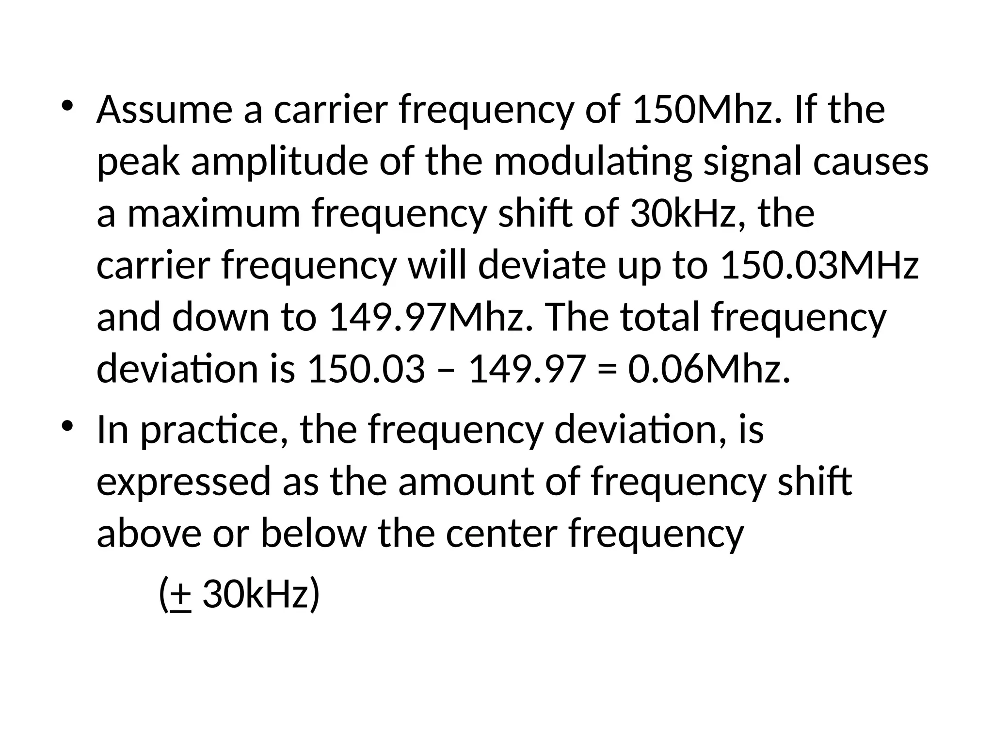 Frequency Modulation - Its Fundamental Concepts | PPTX
