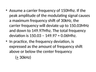 Frequency Modulation - Its Fundamental Concepts | PPTX