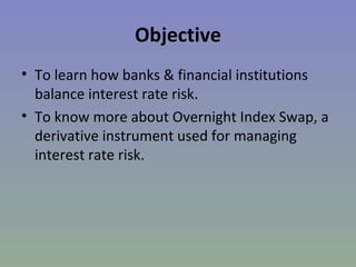 managing interest rate risk on balancesheet of balance | PPT
