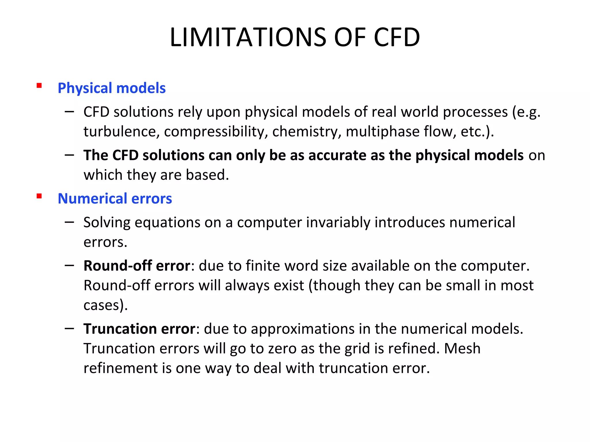 FLUID MECHANICS - COMPUTATIONAL FLUID DYNAMICS (CFD) | PPT