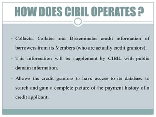 CIBIL | PPTX