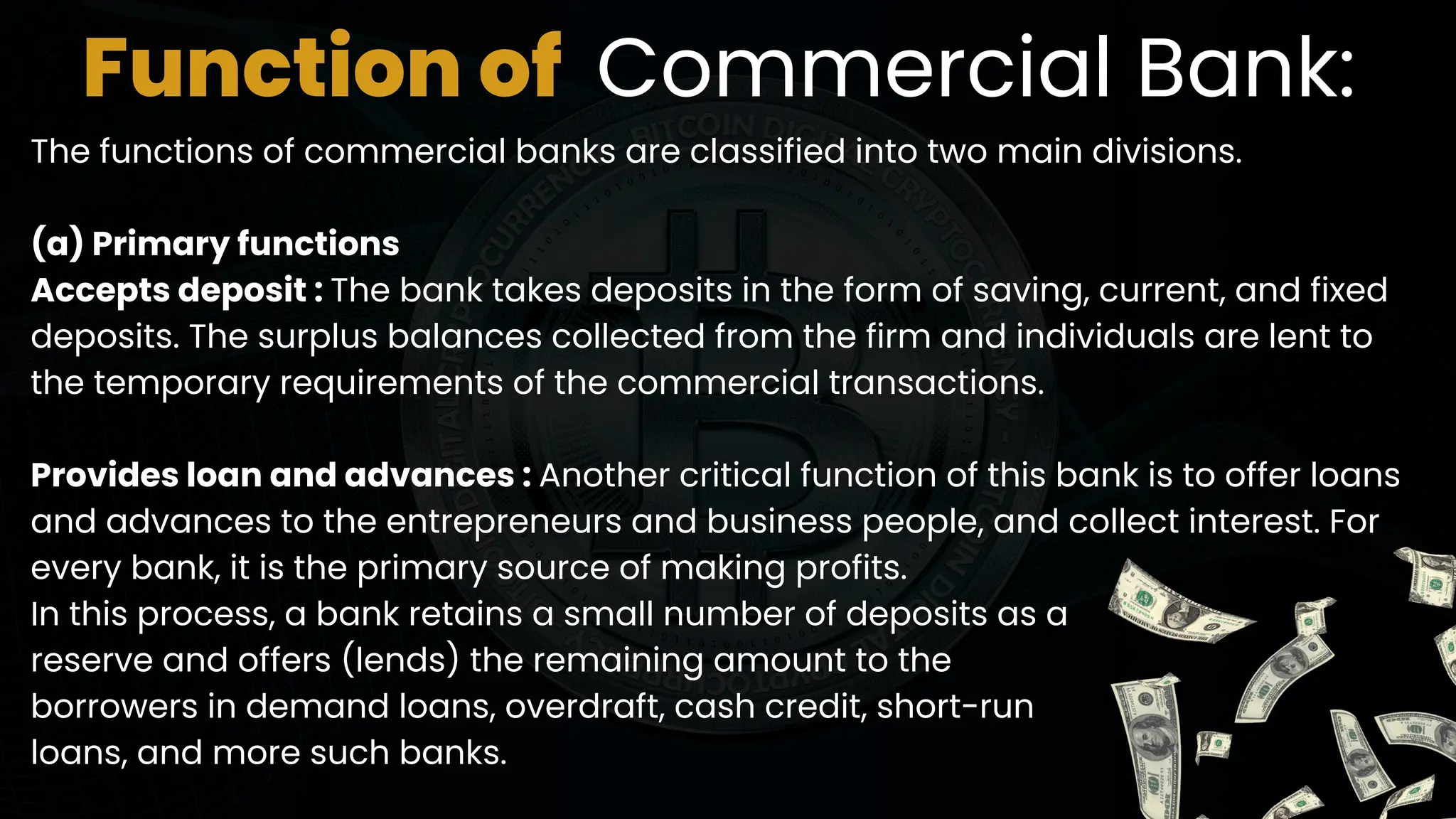 FM- Commercial Banking and its types and NPA | PDF