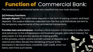 FM- Commercial Banking and its types and NPA | PDF