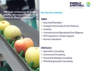 Global Agri-food Investment Environment | PDF