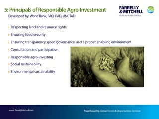 Global Agri-food Investment Environment | PDF