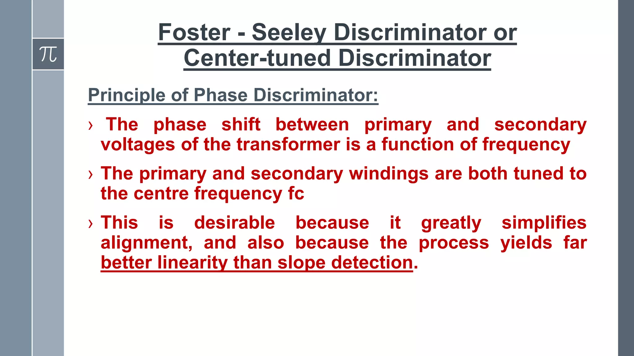 FM-Foster - Seeley Discriminator.pptx