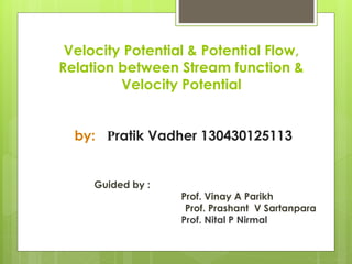 Pratik Vadher - Fluid Mechanics | PPT
