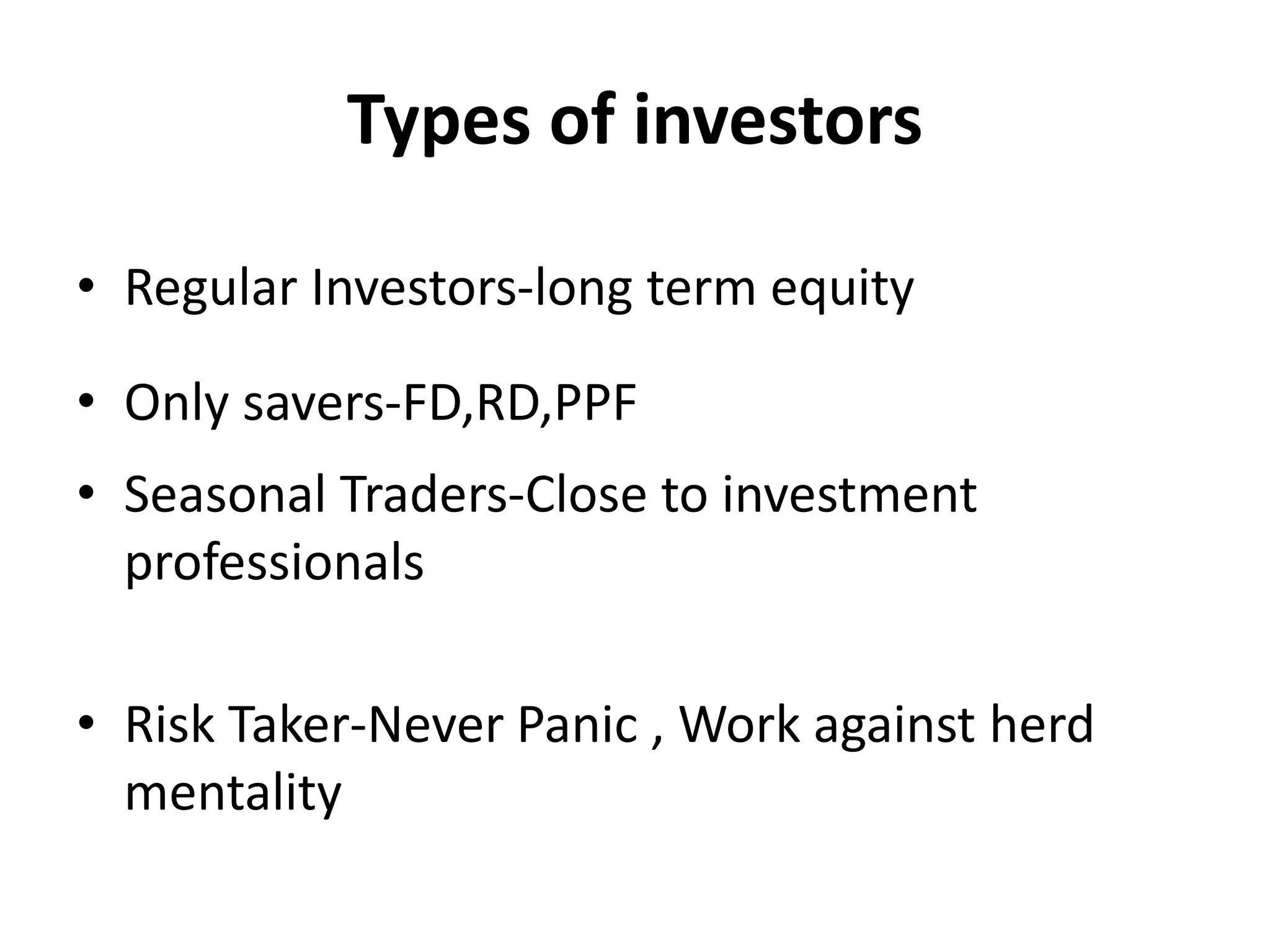 Fm investment vs speculation part-6 | PPTX