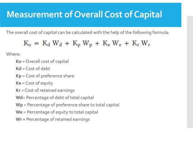 FM - Lesson 6 - Cost of Capitalization.pptx