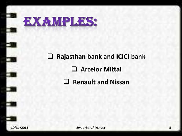 Merger and acquisition ppt | PPTX | Mergers and Acquisitions | Business Banking & Finance