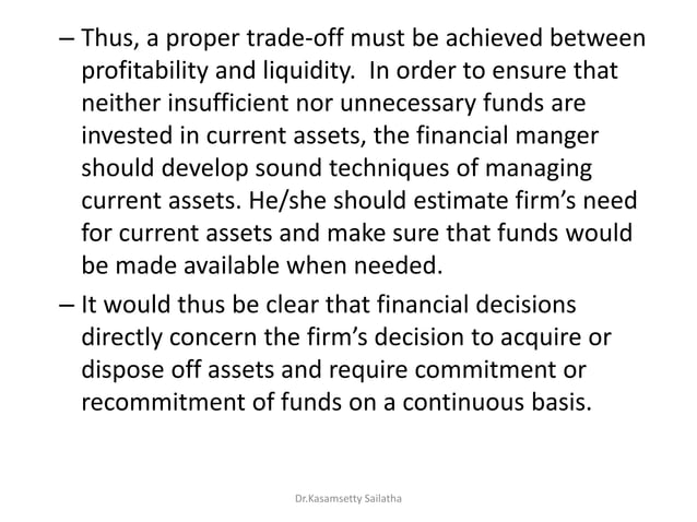 Financial Management- module-1 | PDF | Business Accounting & Finance ...