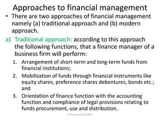 Financial Management- module-1 | PDF