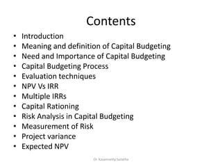Capital Budgeting Decisions | PDF