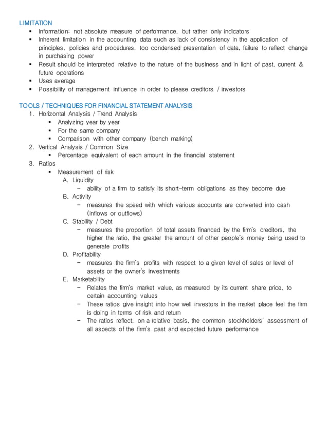 Financial Management Notes | DOCX | Stocks and Bonds | Personal Investing