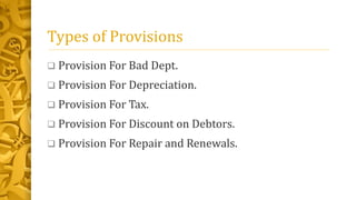 Provisions in Accounting and Treatment Thereof. | PPT