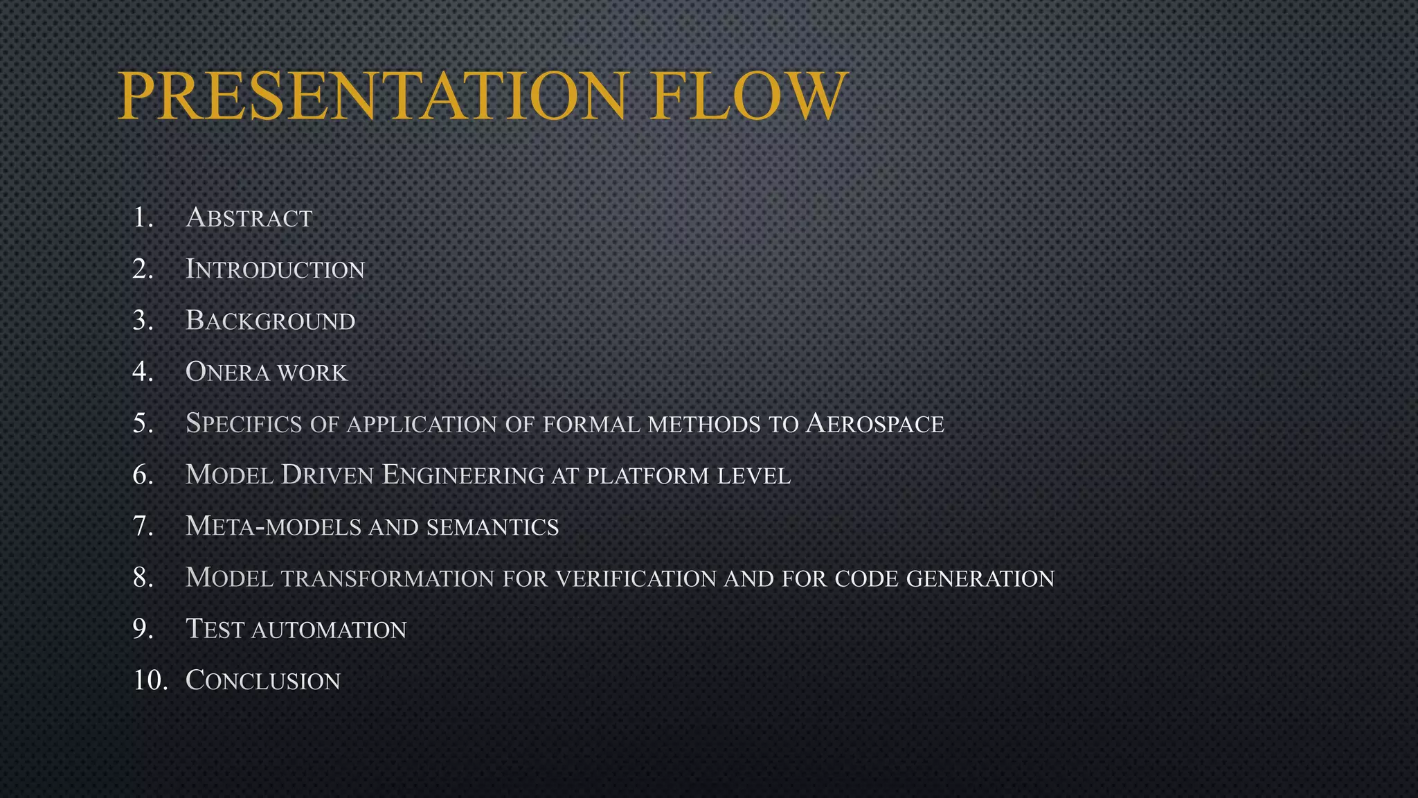 Formal Verification Of Critical Aerospace Software Ppt