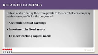 Fm retained earnings | PPTX