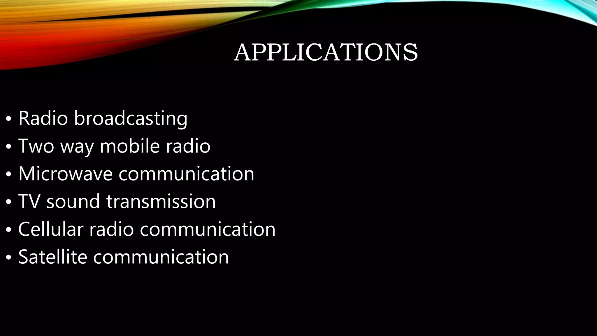 Fm transmitters and receivers | PPTX