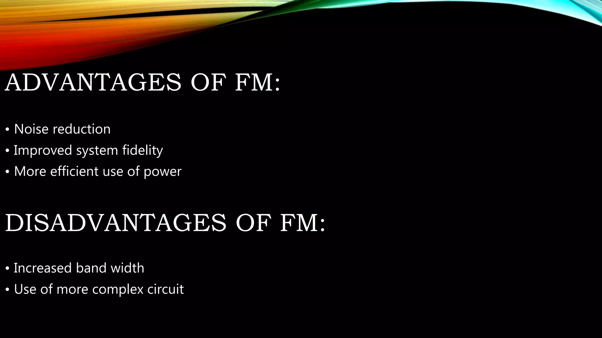 Fm transmitters and receivers | PPTX