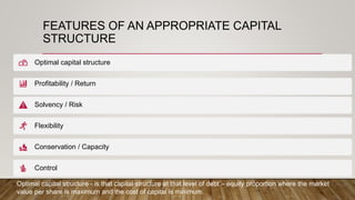 Capital structure theories - NI Approach, NOI approach & MM Approach | PPTX