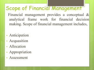 Financial Management | PPTX