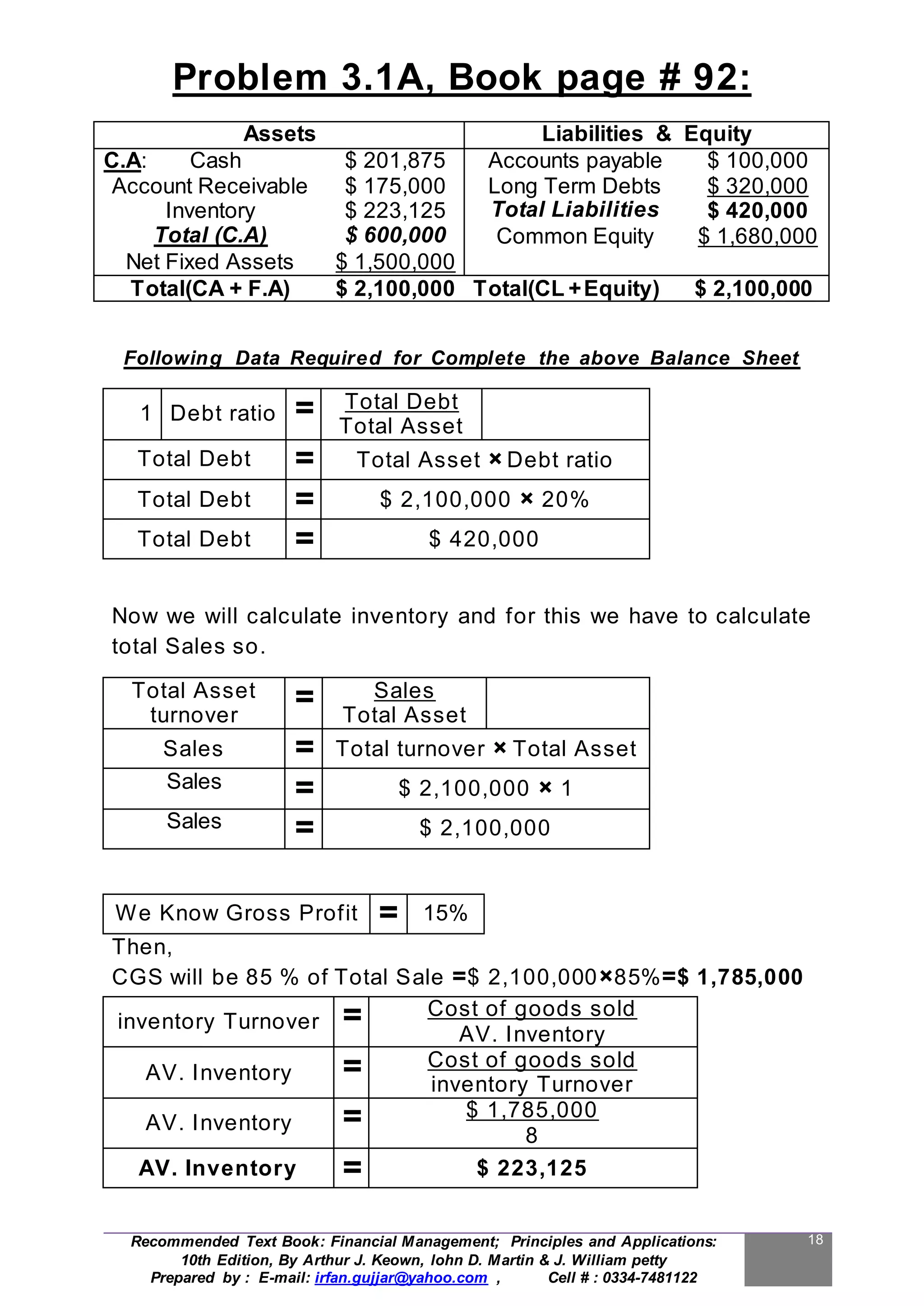 Financial management chapter 1 2-3 | PDF