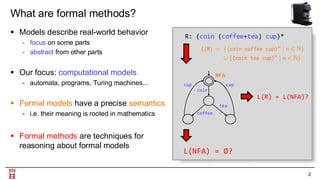 Formal Methods in Computer Science – Modeling, Verification, and ...