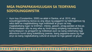 Mga Gamit ng Wika | PDF