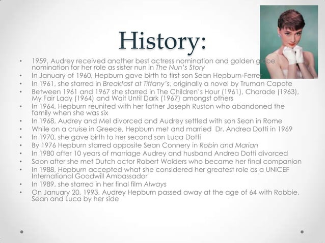Audrey Hepburn | PPT