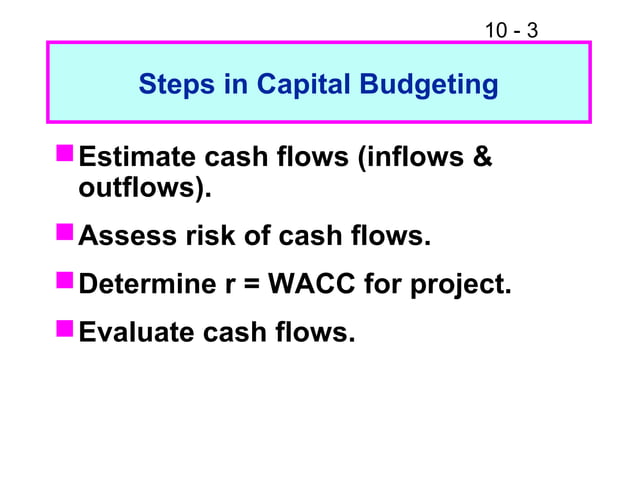 Fm11 ch 10 the basics of capital budgeting evaluating cash flows | PPT