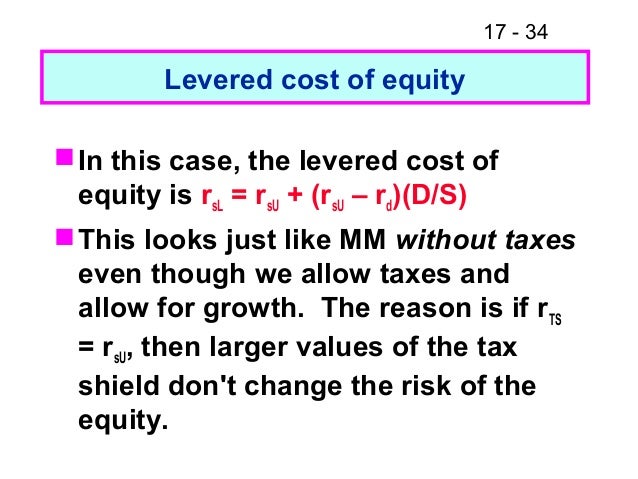 Fm11 ch 17 capital structure decisions extensions