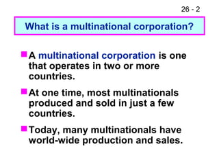 Fm11 ch 26 multinational financial management | PPT
