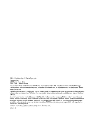 Fm13 webdirect guide | PDF