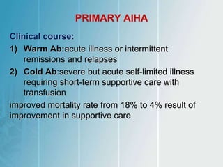 Hemolytic anemia | PPT