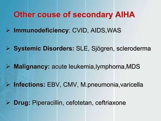 Hemolytic anemia | PPT