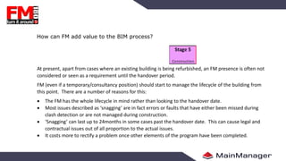 The FM Contribution to BIM | PDF | Civil Engineering Industry | Industries