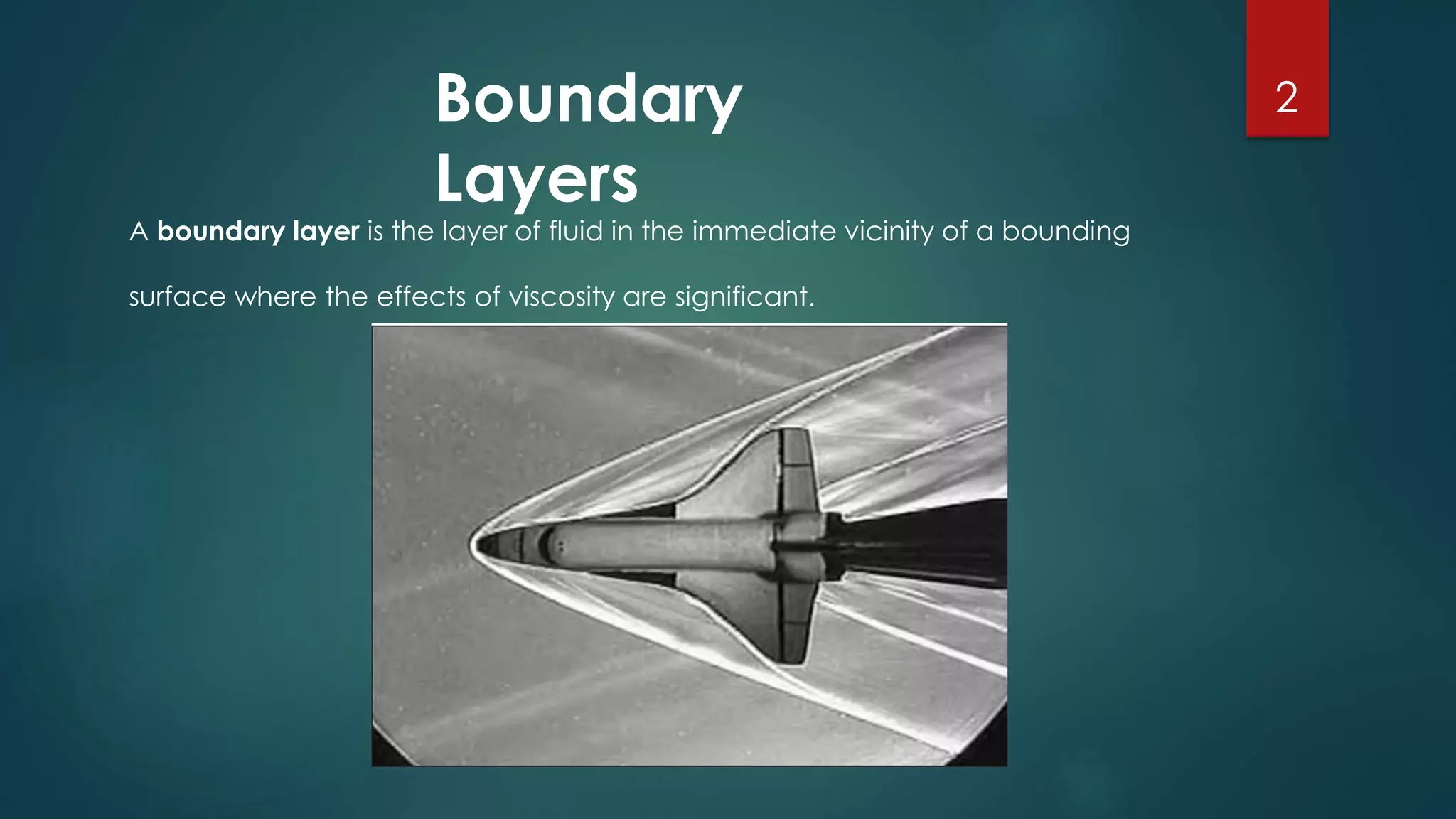 Boundary Layer Displacement Thickness & Momentum Thickness | PPTX