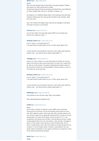 Fm 2010 goals from corners | PDF