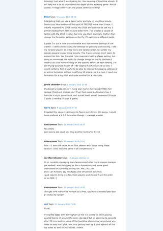 Fm 2010 tactics | PDF