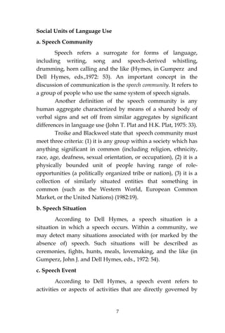 FM 2019 Sociolinguistics A Language Study in Sociocultural Perspectives ...