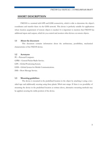 Fm2100 manual | PDF | Smartphones | Consumer Electronics