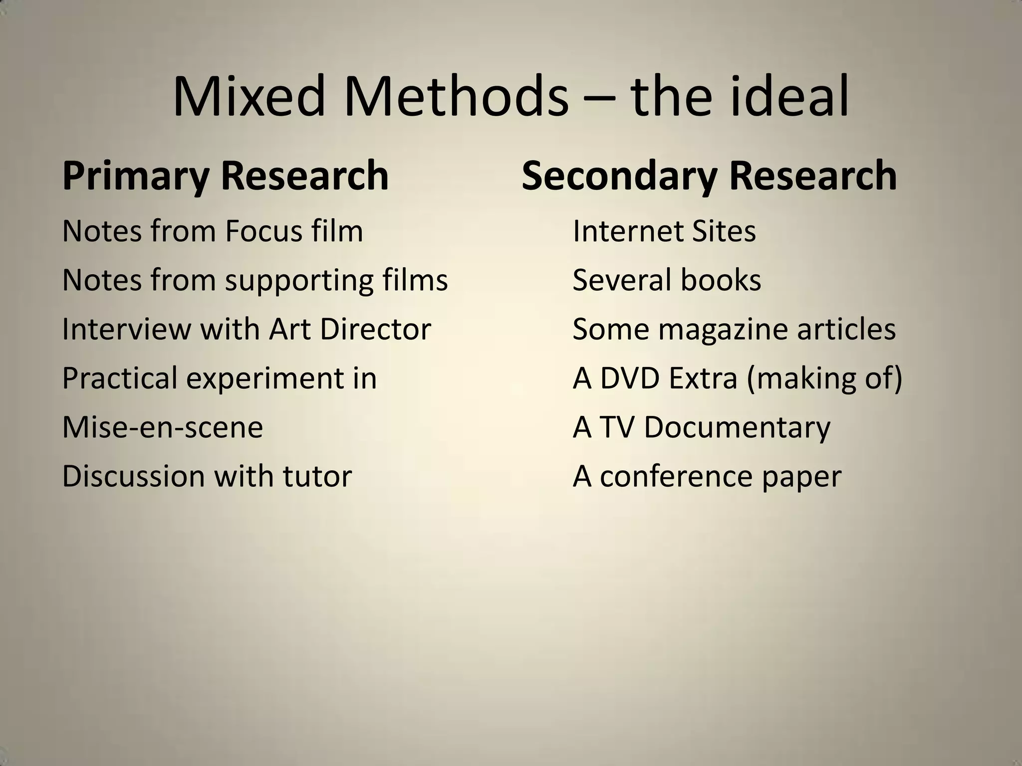 Fm3 small scale research project | PPTX | Educational Assessment ...