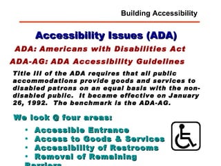 Fm 403 Mod 11 Buillding Accessibility | PPT