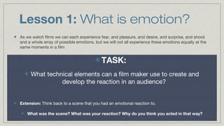 A2 Film A-Level Film Studies FM4 Spectatorship Revision | PPT