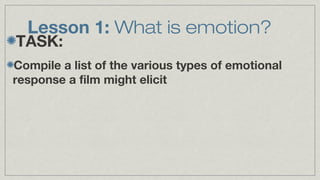 A2 Film A-Level Film Studies FM4 Spectatorship Revision | PPT