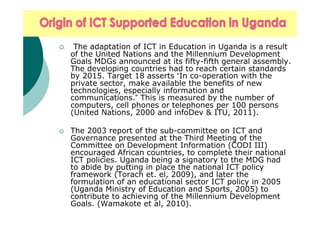ICT supported Distance Teacher Education in Uganda | PDF